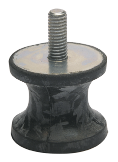 RUBBER BUMPER | Elevator Assembly - Round Frame Hole | Section A ...